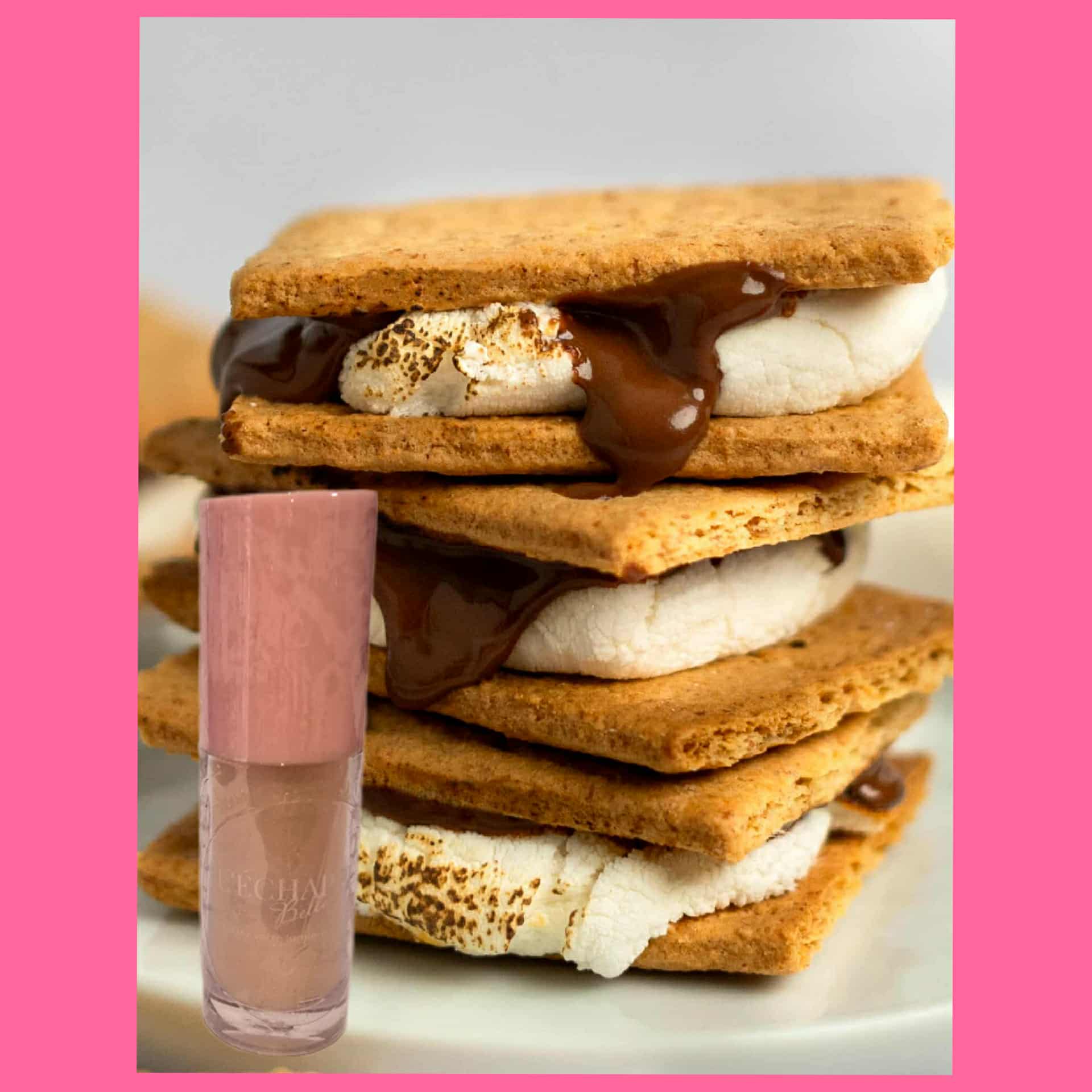 Gloss S’more’s - Chocolat, Guimauve & Biscuit Graham 🔥 – L'Échappée Belle